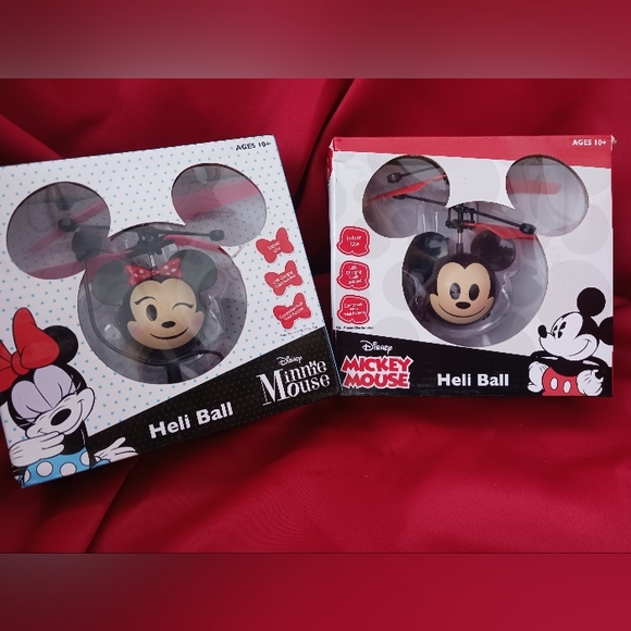 Disney | Toys | Disney Mickey And Minnie Mouse Heli Ball Mini Hover W ...